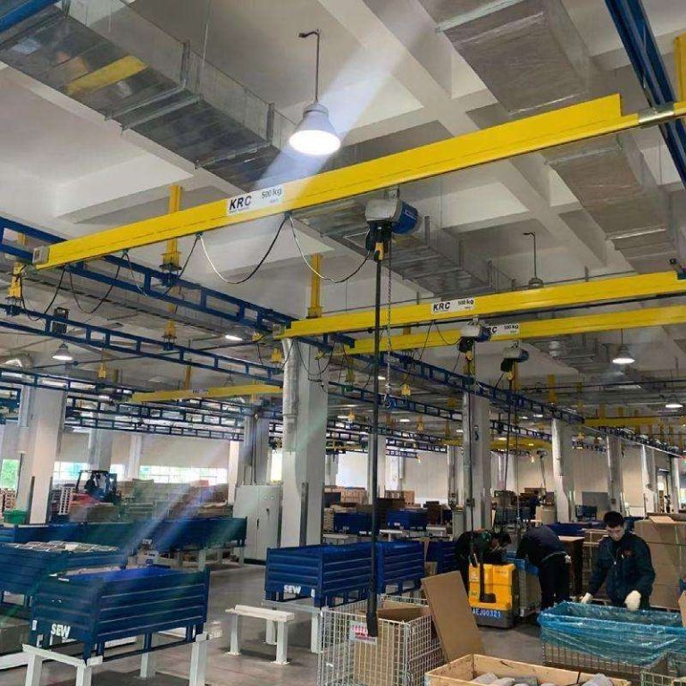EXK Single-beam Suspension Hanging Overhead Crane - KRC