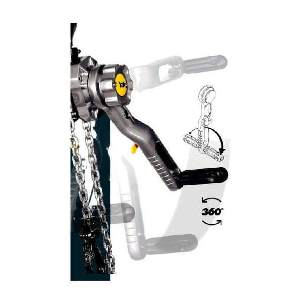 Level Chain Hoist 1650LBs 10FT - 3/4 Ton Manual Ratchet Block Chain ...