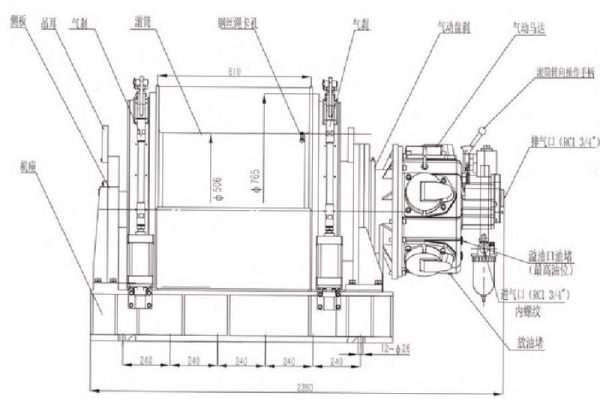 10T-15T Air Winches | Heavy-Duty Pneumatic Winches for Industrial ...