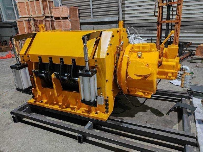 Custom 10T Pneumatic Winch with Dual Air Brake System - KRC