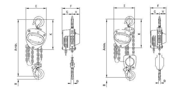 Yale VS III Hand Chain Hoist - KRC