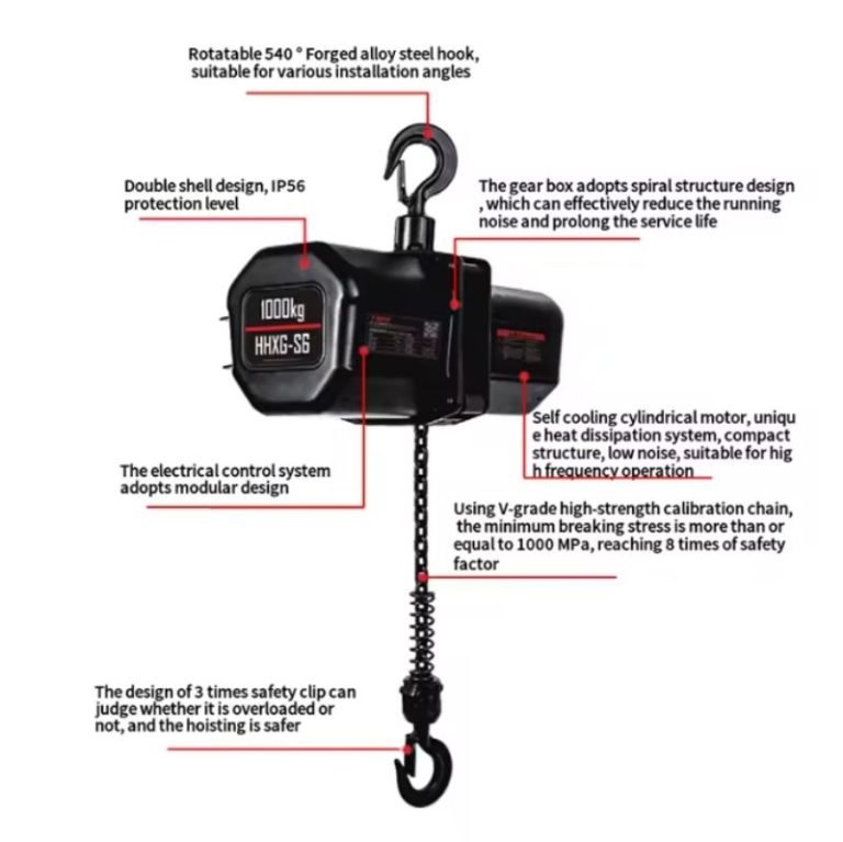 High-Quality Electric Chain Hoist for Entertainment Stage - KRC