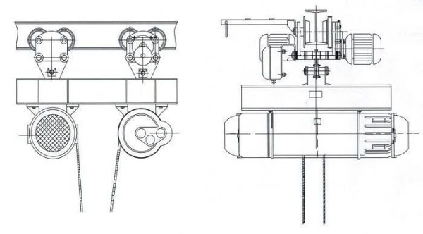 Grab Wire Rope Electric Hoist - KRC