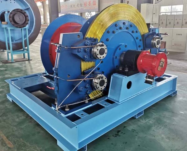 Permanent Magnet Motor Built-in Mining Hoist Winch - Up to 15 Tons ...
