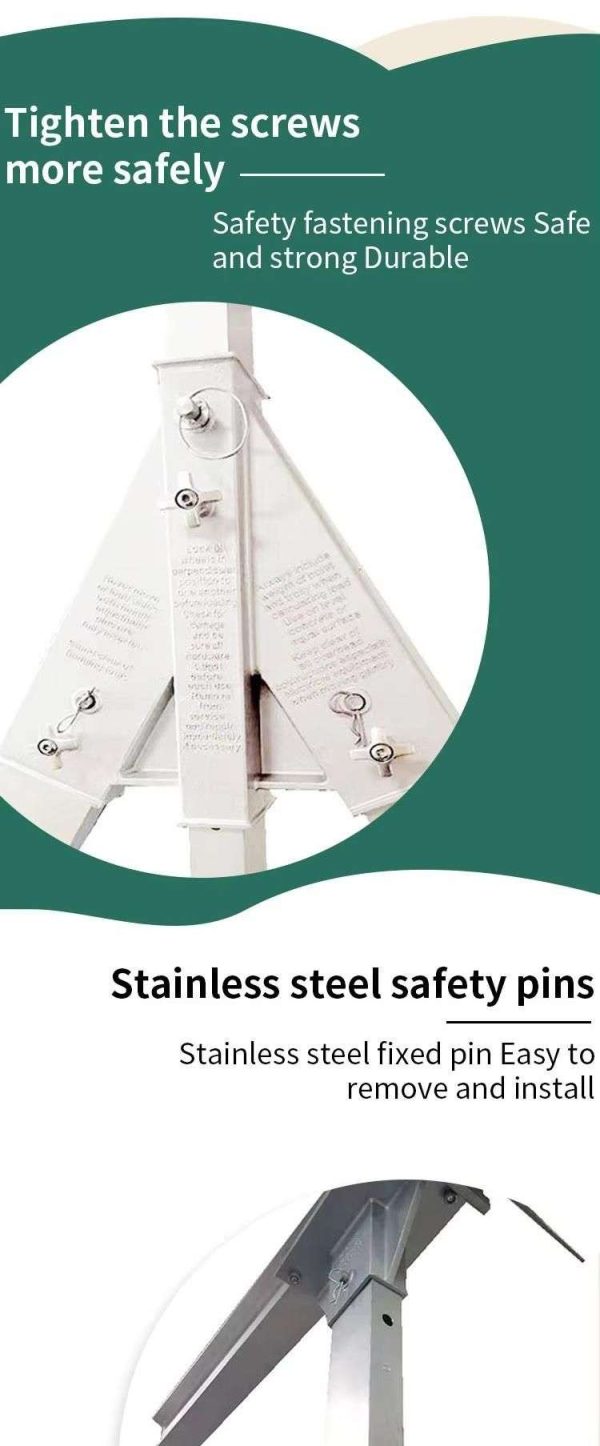 Portable Aluminum Alloy Gantry Crane - 3 Ton Capacity, Adjustable Width ...